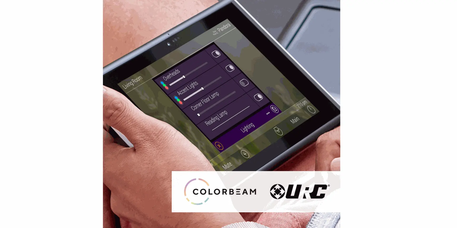 URC AND COLORBEAM LIGHTING COLLABORATE TO ELEVATE SMART HOME CONTROL
